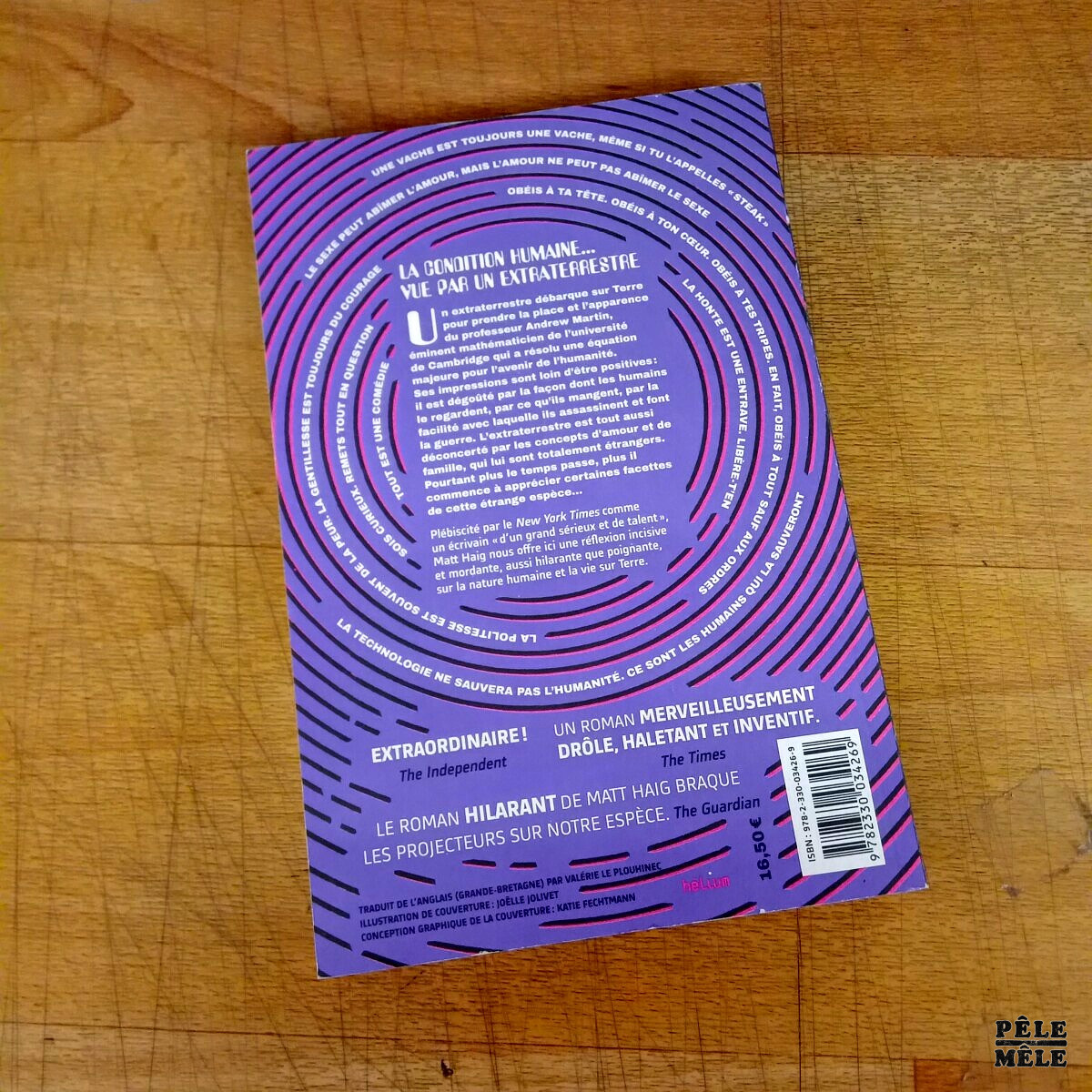 Humains - Matt Haig (Hélium) - Pêle-Mêle Online