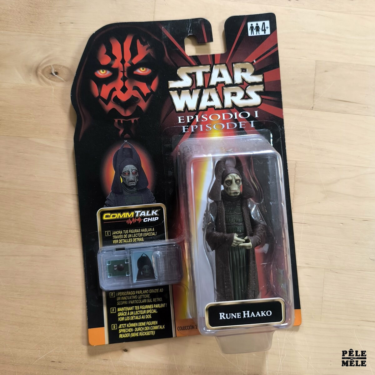 Figurine Star Wars Episode I "Rune Haako + CommTech Chip" (KENNER, 1999 ...