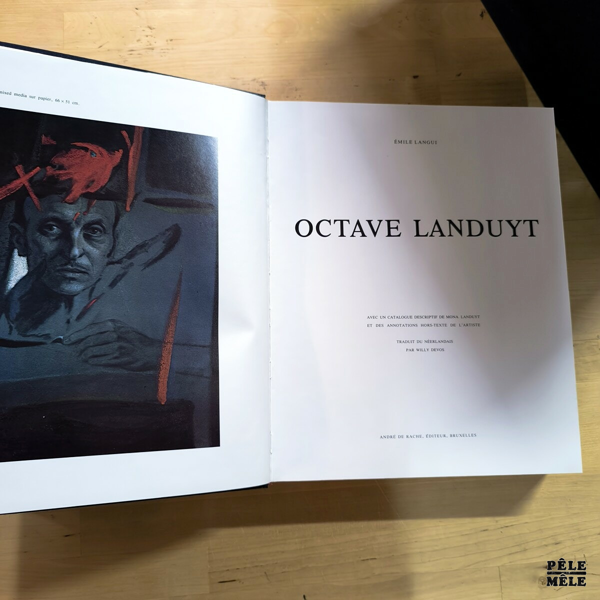 Émile Langui "Octave Landuyt" (ANDRÉ DE RACHE, 1979) - Pêle-Mêle Online