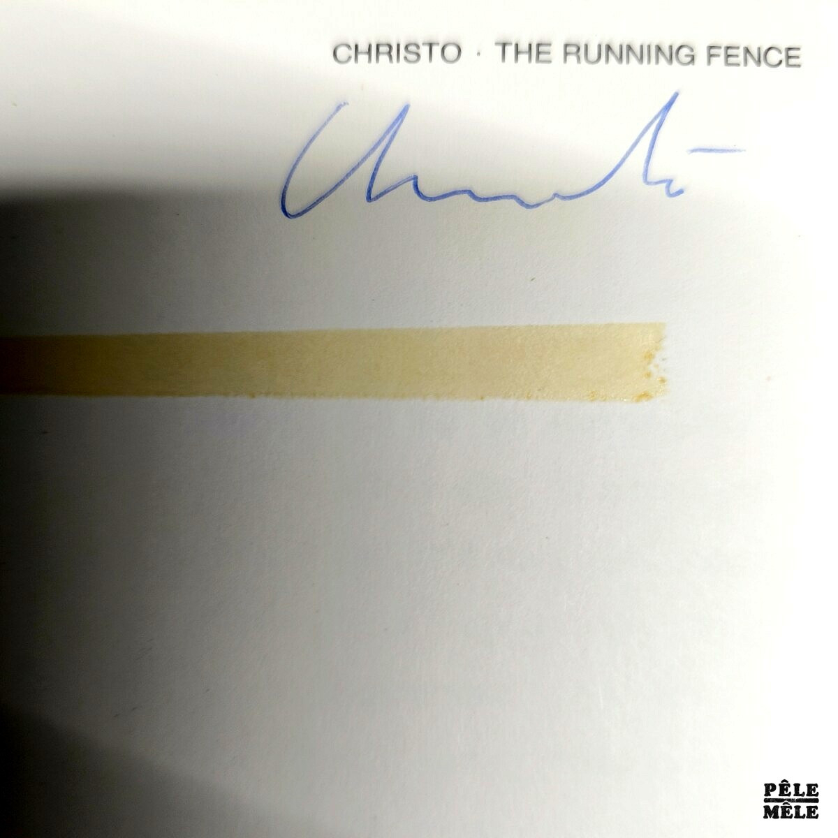 Werner Spies / Wolfgang Voltz "Christo : the Running Fence" (MUSÉE DE ...