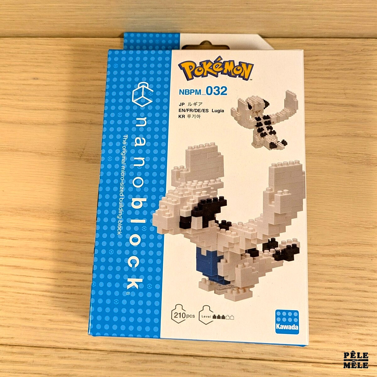 Nanoblock 032 Pokemon Lugia (Rugia) - Pêle-Mêle Online