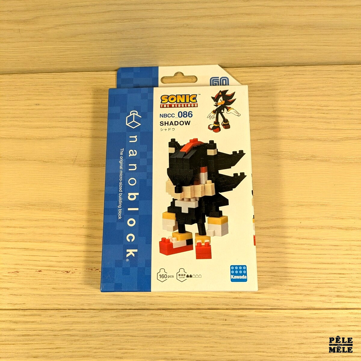 Nanoblock Sonic The Hedgehog NBCC 086 - Shadow - Pêle-Mêle Online