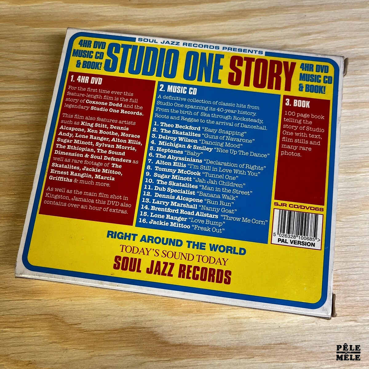 Compilation "Studio One Story" (SOUL JAZZ RECORDS, 2002) / cd + dvd ...