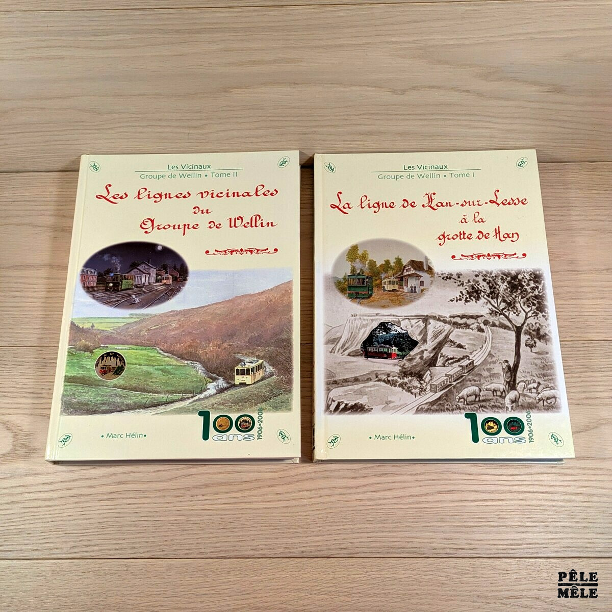 Les Vicinaux, Goupe de Wellin Tomes 1 et 2 - Marc Hélin - Pêle-Mêle Online