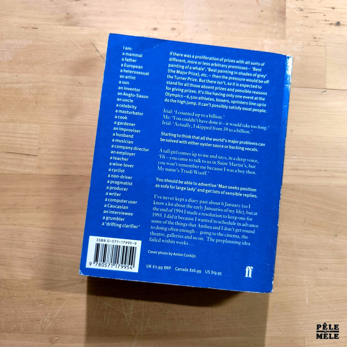 Brian Eno "Brian Eno's Diary : A year with Swollen Appendices" (FABER ...