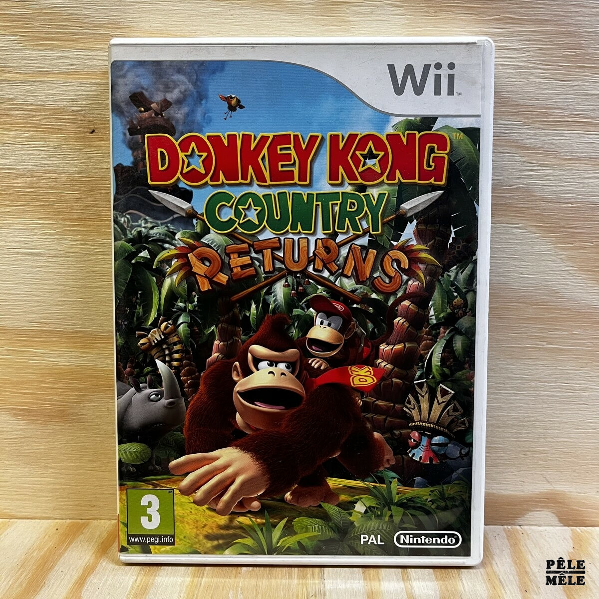 NINTENDO Wii "Donkey Kong Country Returns" - Pêle-Mêle Online