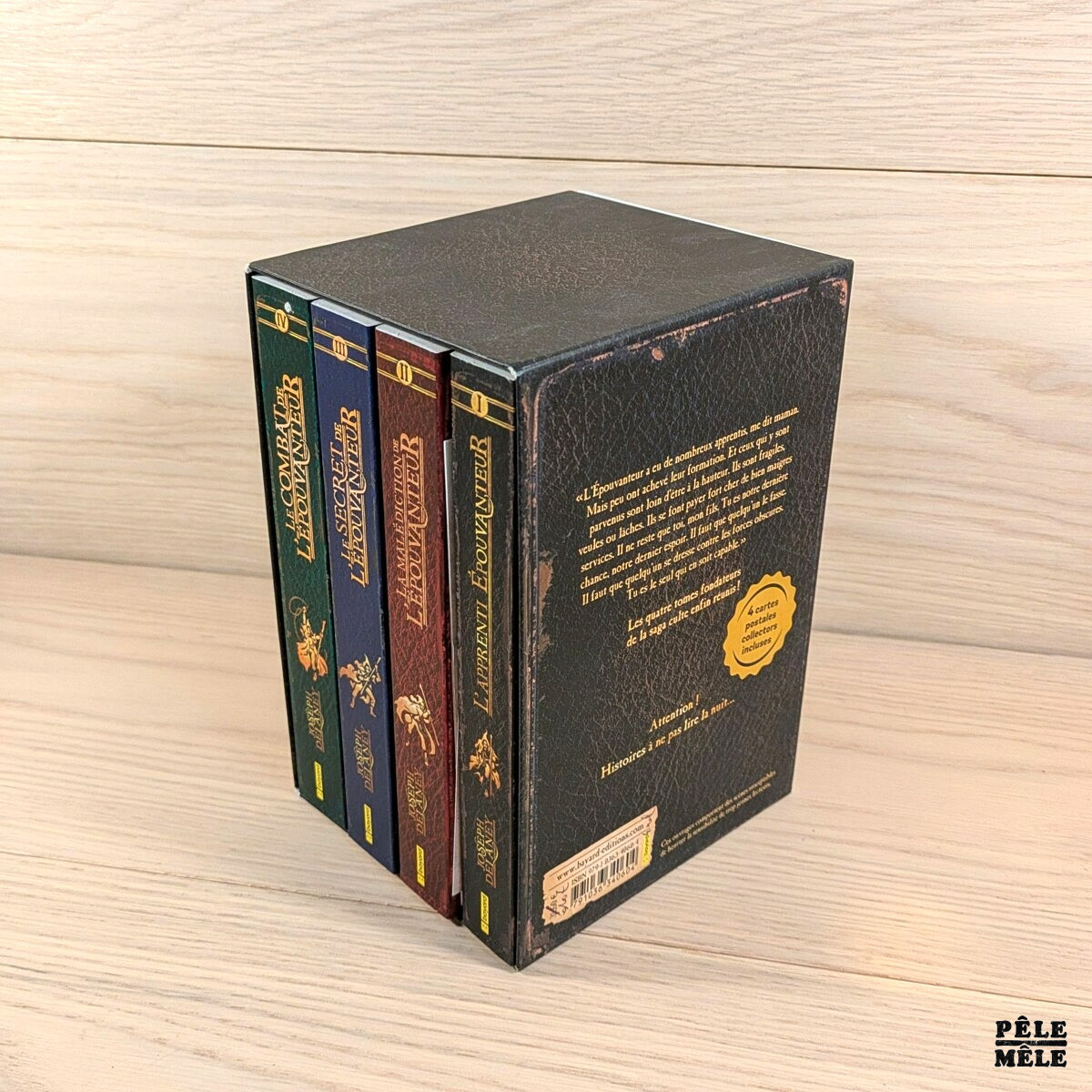 L'épouvanteur : coffret Tomes 1 à 4 - Joseph Delaney + cartes postales ...