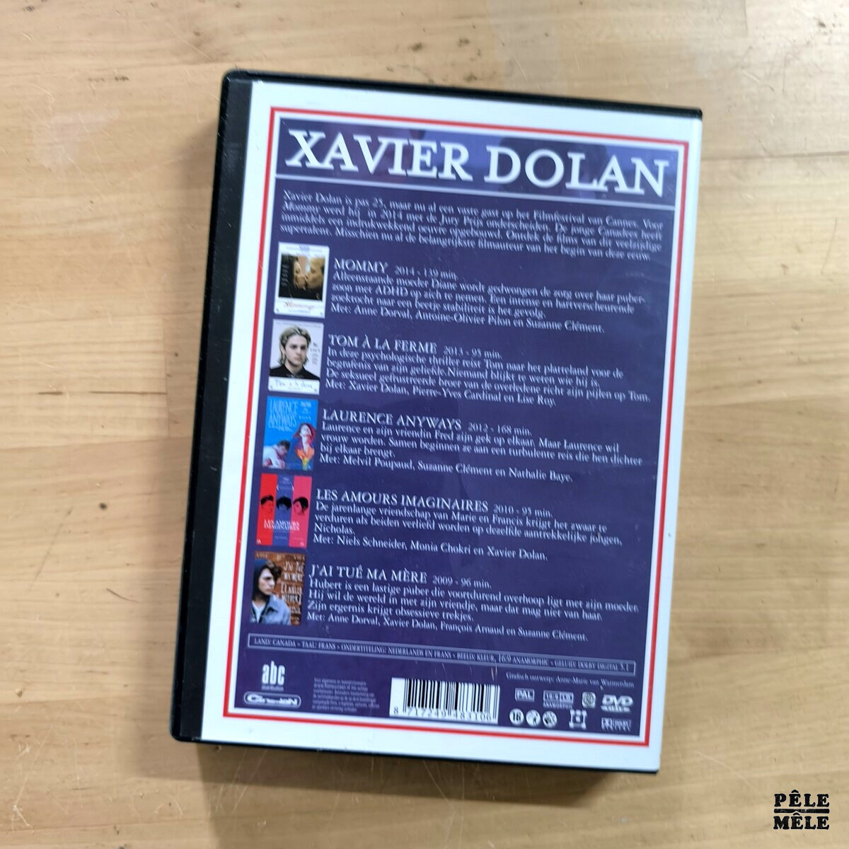 Coffret Xavier Dolan (HOME SCREEN) / 5 dvds - Pêle-Mêle Online