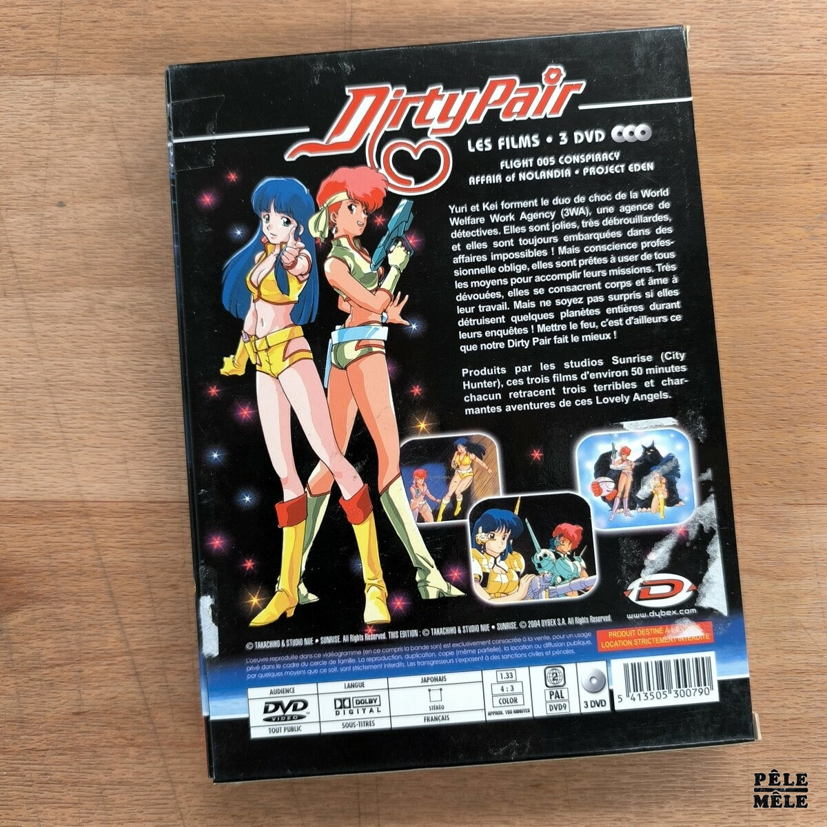 "Dirty Pair - les Films" de Toshifumi Takizawa, Masaharu Okuwaki et Kôichi Mashimo (DYBEX, 2004 ...