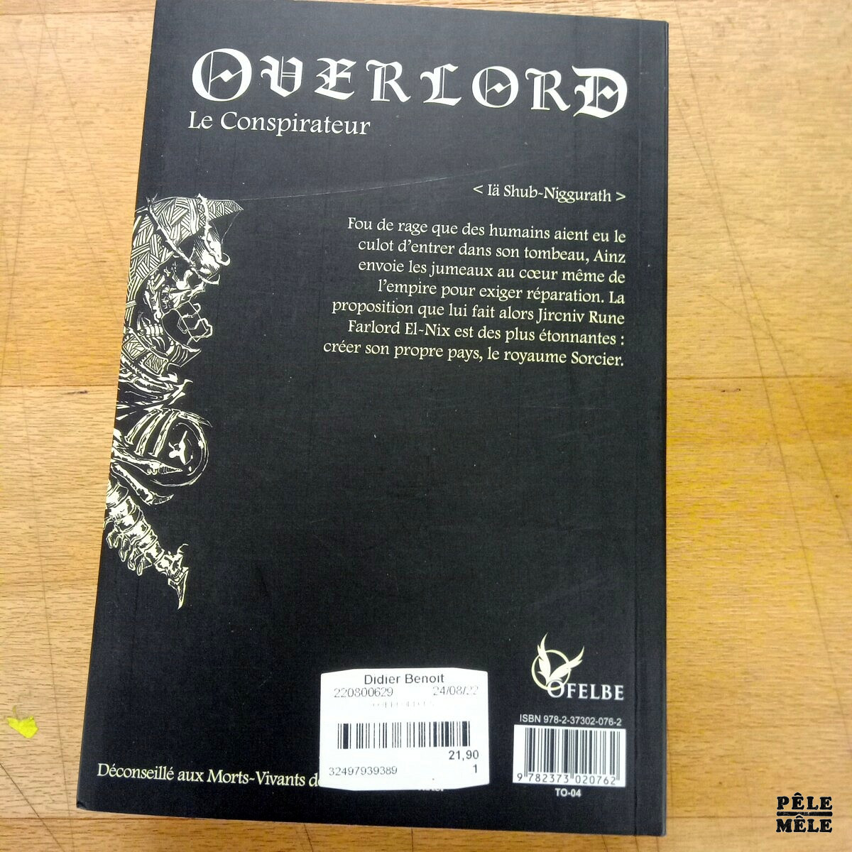Overlord 5 Le mage de la destruction - Kugane Maruyama (Big LN) - Pêle ...