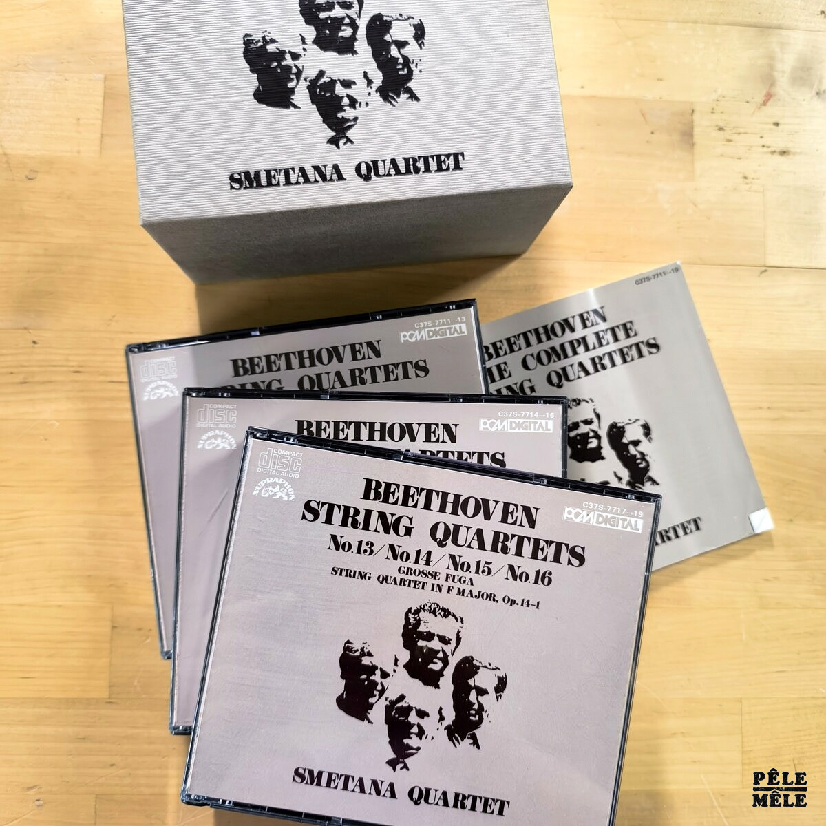 Smetana Quartet "Beethoven : the Complete String Quartets" (SUPRAPHON, 1985) / 9 cds - Pêle-Mêle ...