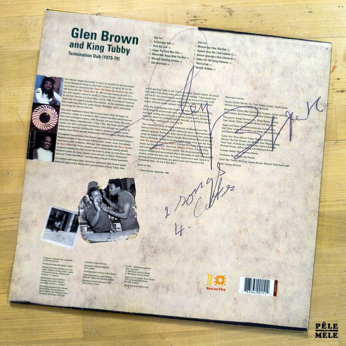 Glen Brown and King Tubby "Termination Dub (1973-79)" (BLOOD AND FIRE ...