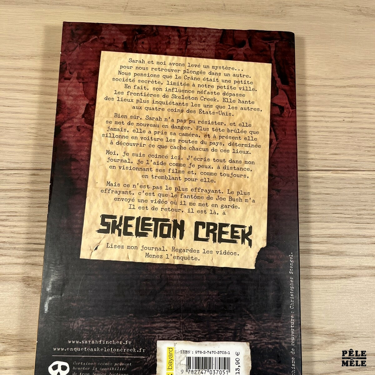 Skeleton Creek -Tome 3 : Le crâne - Patrick Carman - Pêle-Mêle Online