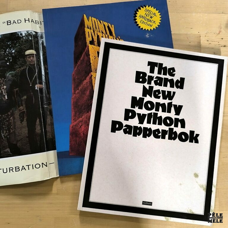 "The Monty Python Fift Boks" (METHUEN) / 2 livres IN ENGLISH - Pêle ...