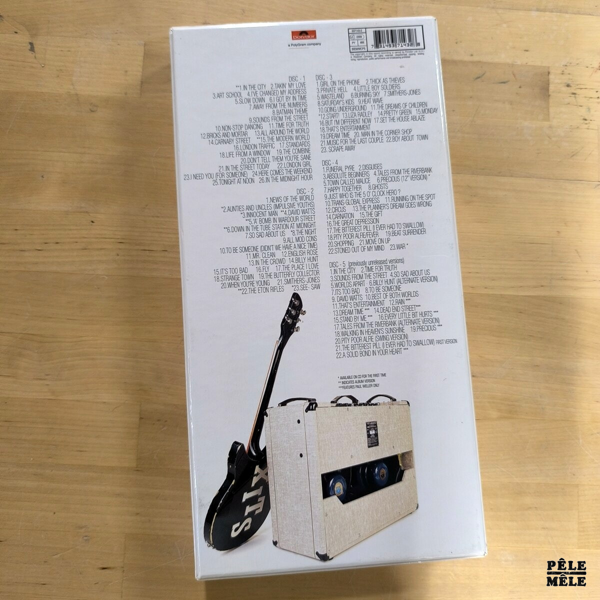 The Jam "Direction, Reaction, Creation" (POLYDOR, 1997) / 5 cds - Pêle ...