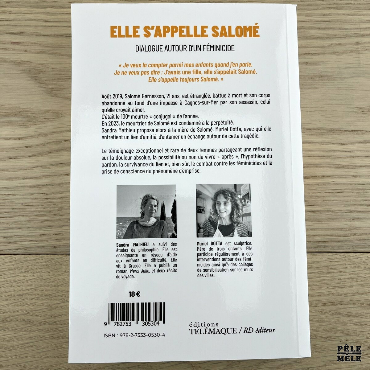 Elle s'appelle Salomé. Dialogue autour d'un féminicide - Sandra Mathieu ...