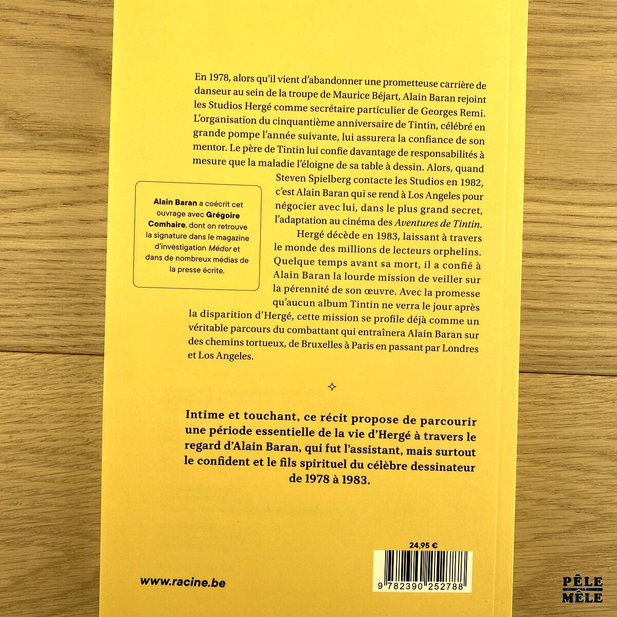Dans l'ombre d'Hergé Les confidences du secrétaire particulier de ...