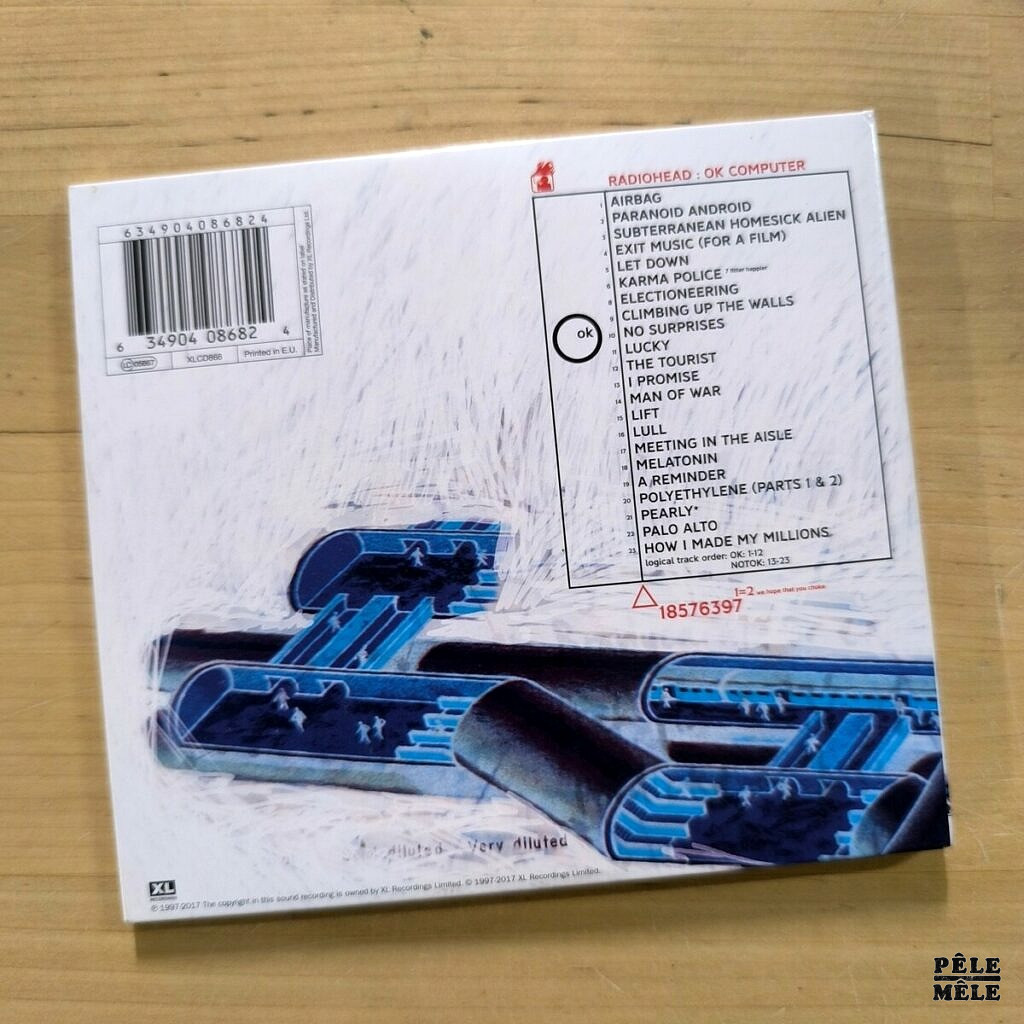 Radiohead "Ok Computer Oknotok 1997 2017" (XL RECORDINGS, 2017) / 2 cds ...