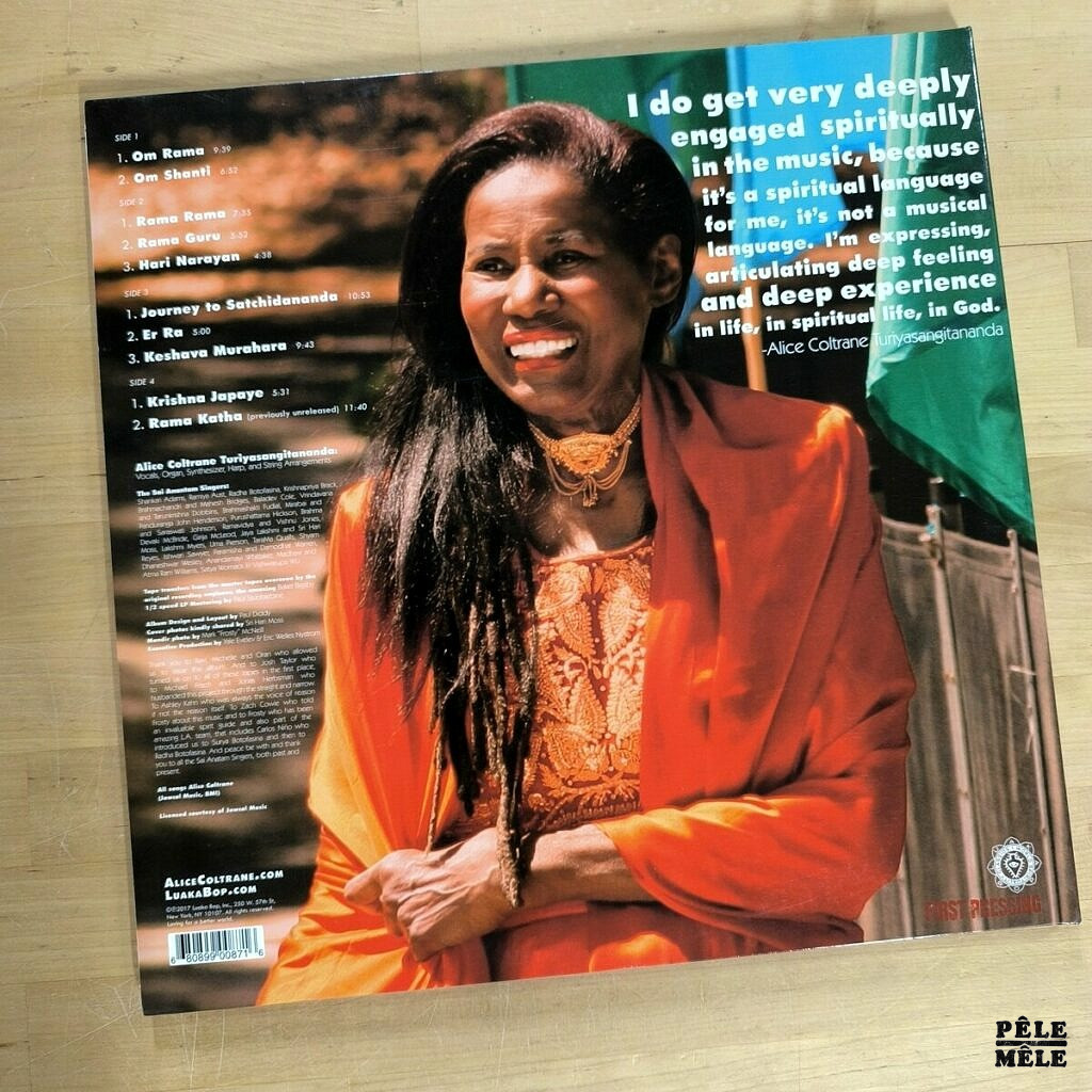 Alice Coltrane "World Spiritually Classics 1 : The Ecstatic Music of Alice Coltrane ...