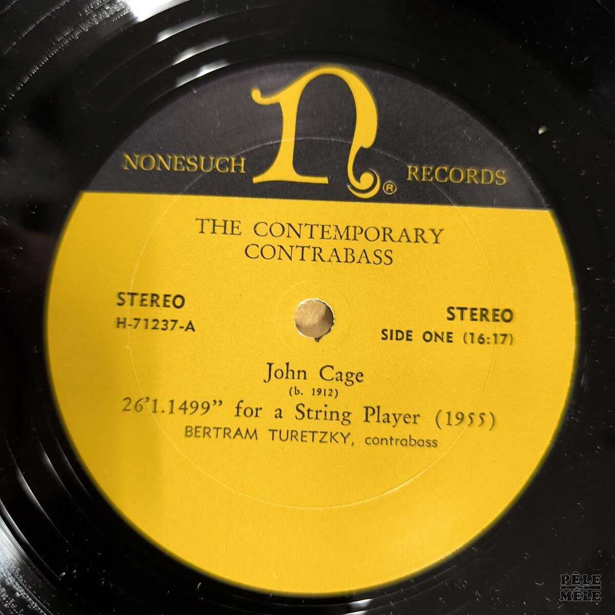 Bertram Turetzky "John Cage, Pauline Oliveros, Ben Johnston : The ...