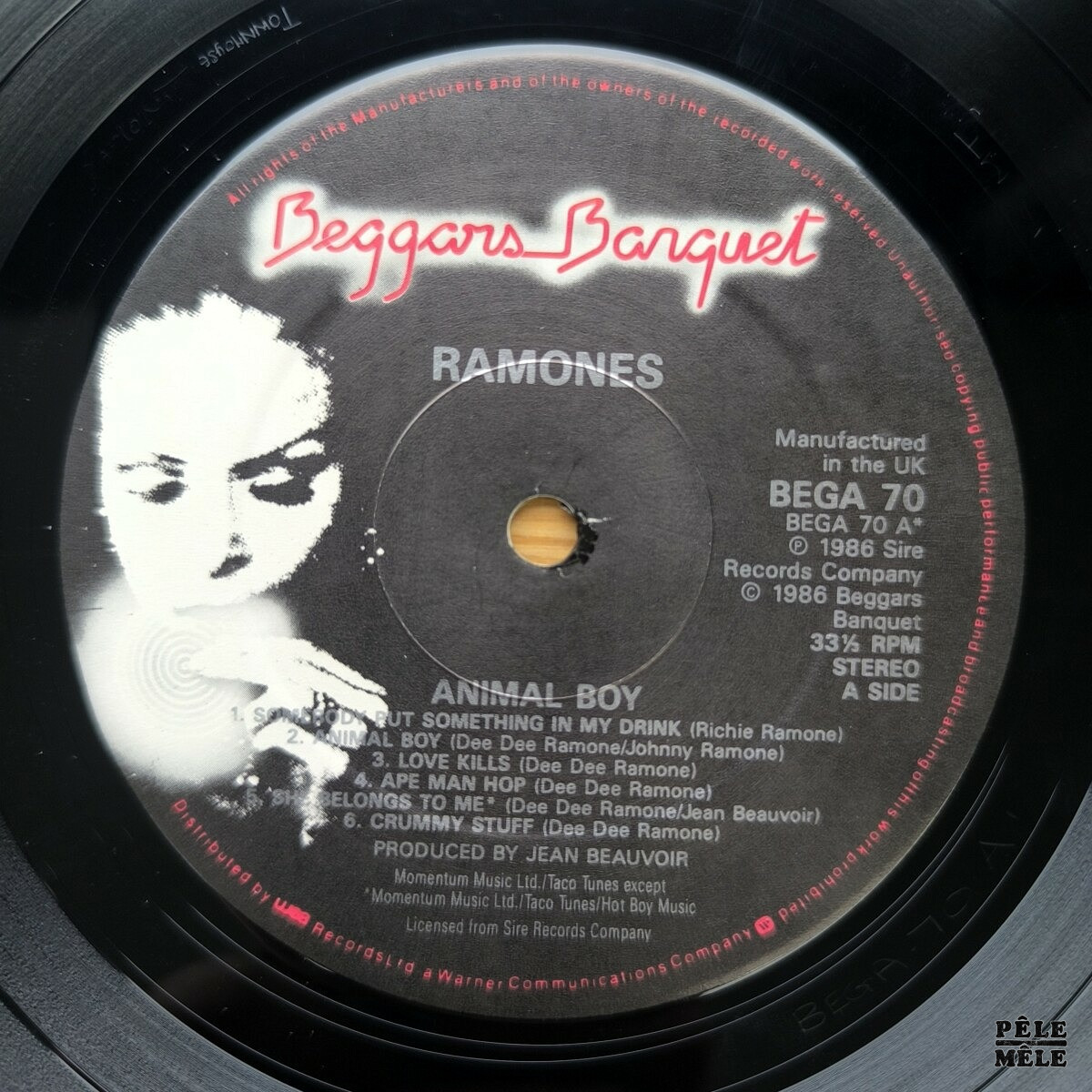 Ramones "Animal Boy" (BEGGAR'S BANQUET, 1986) - Pêle-Mêle Online