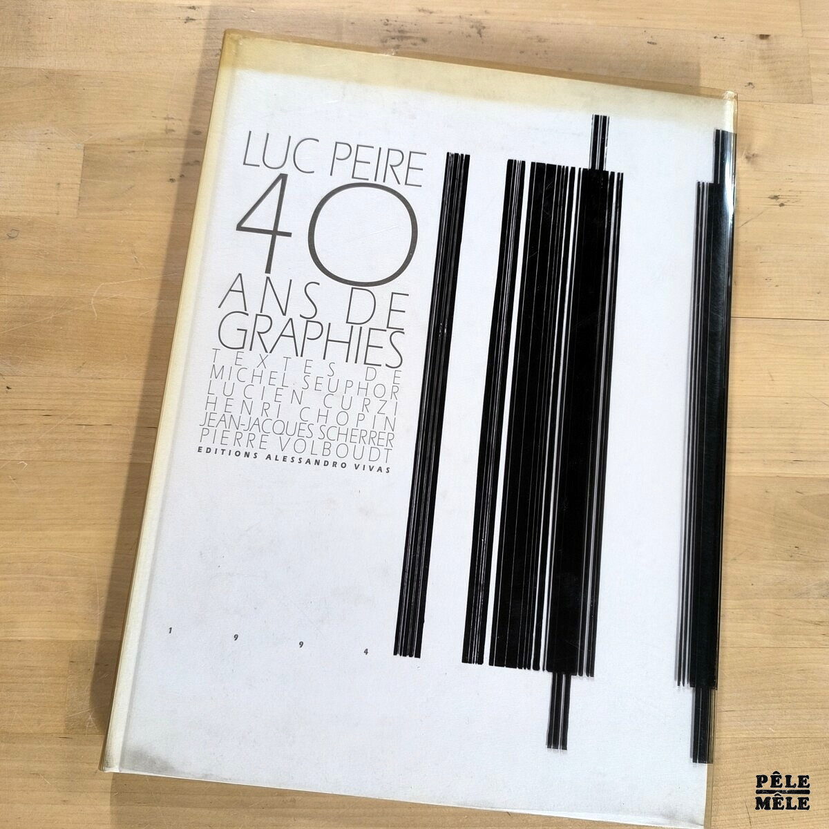 Michel Seuphor, Lucien Curzi, Henri Chopin, Jean-Jacques Scherrer ...