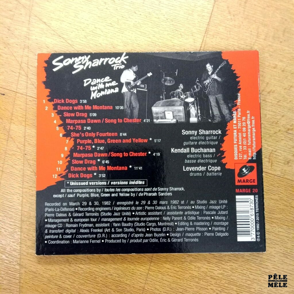 Sonny Scharrock Trio "Dance with me Montana" (MARGE, 1982) - Pêle-Mêle ...