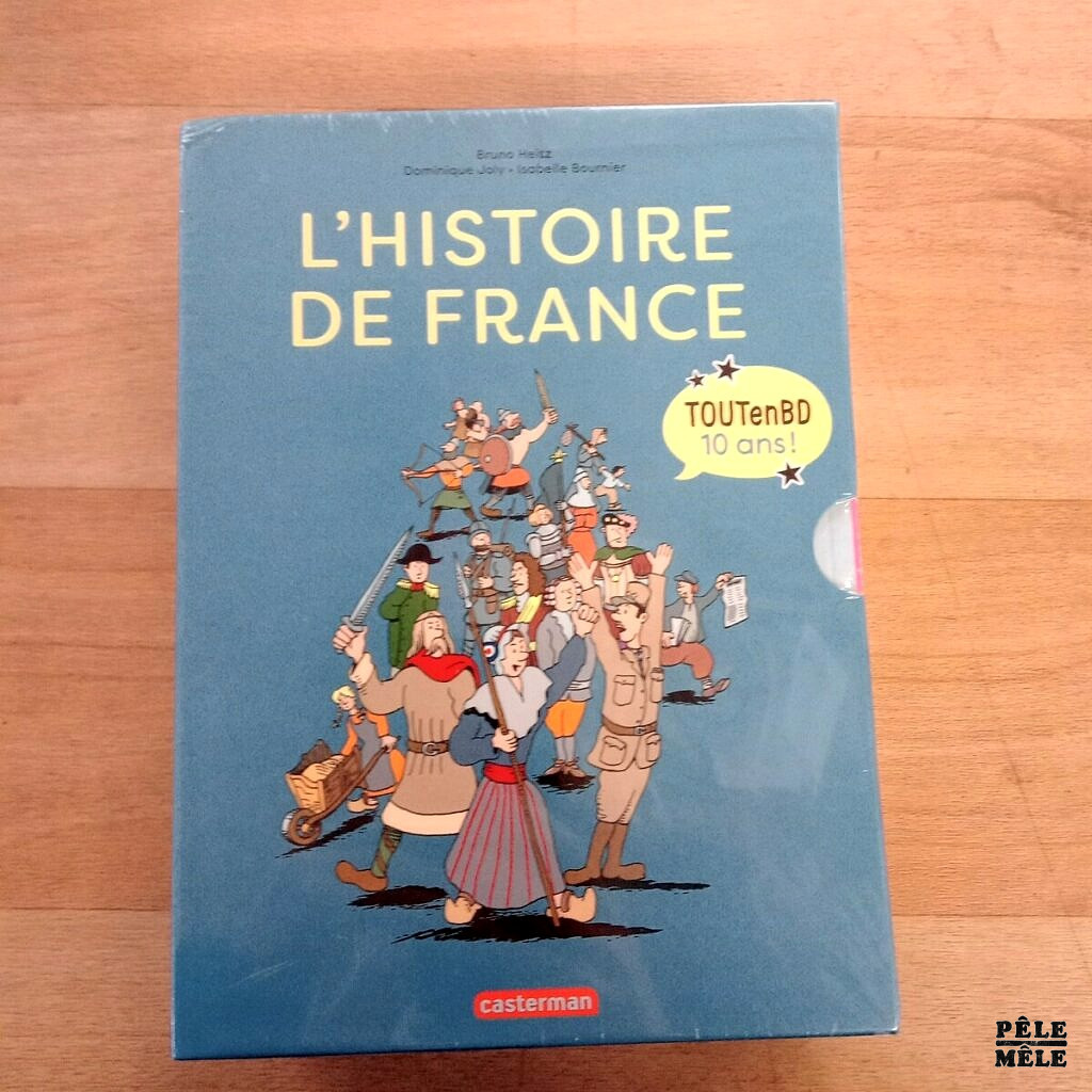 "L'Histoire de France en BD" - Dominique Joly, Isabelle Bournier, Bruno ...