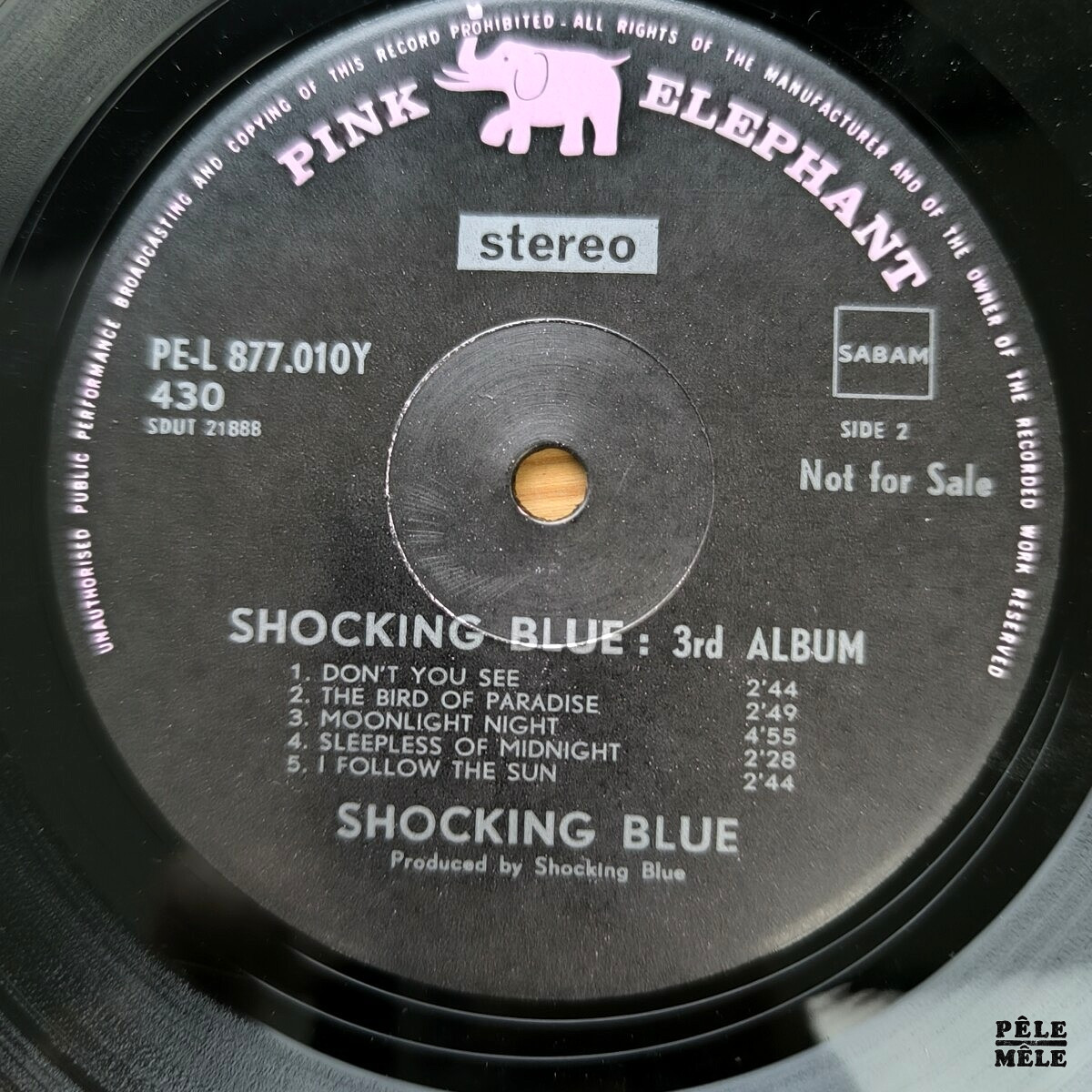 Shocking Blue "3rd Album" (PINK ELEPHANT, 1971) - Pêle-Mêle Online