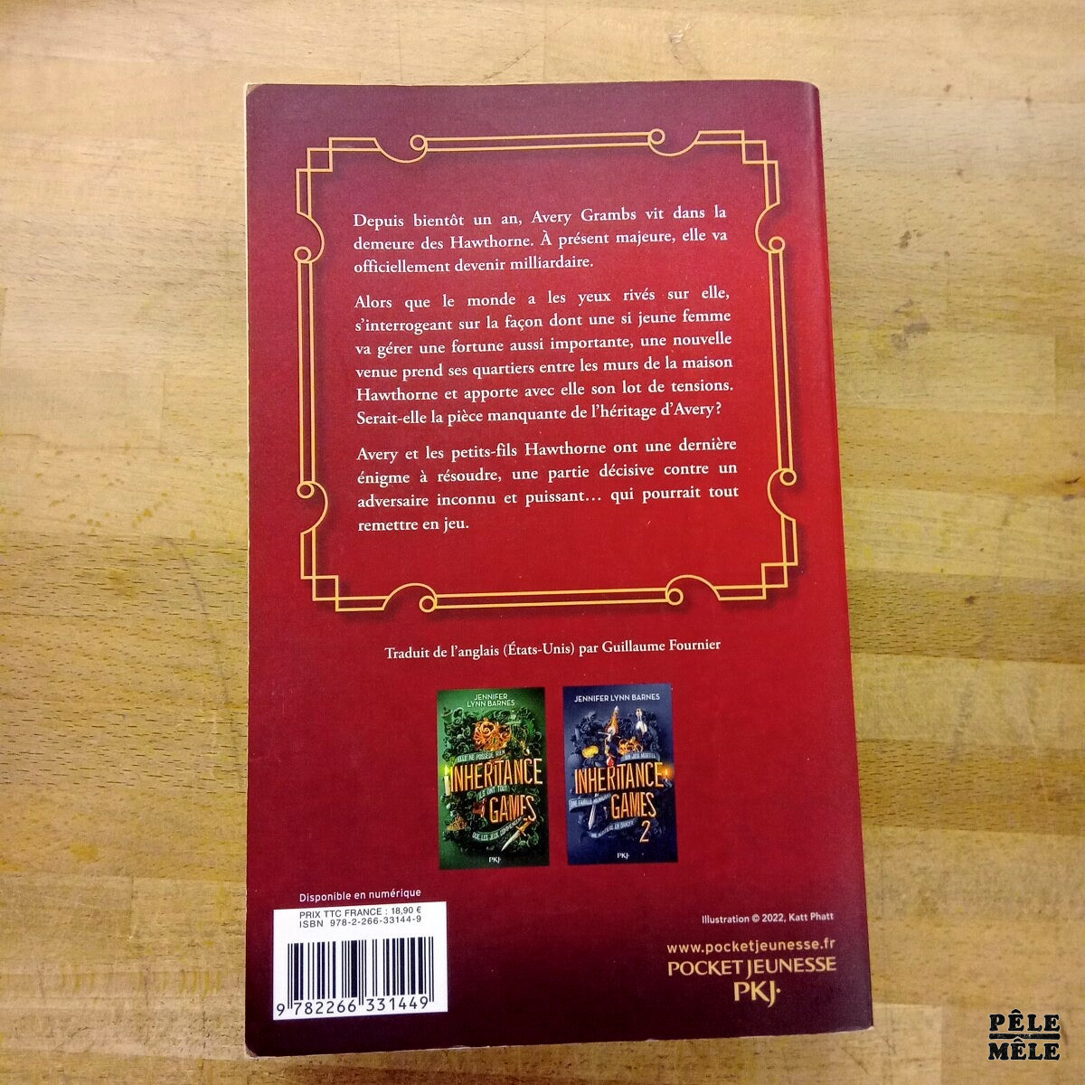 Série complète 4 volumes " Inheritance games" - Jennifer Lynn Barnes ...