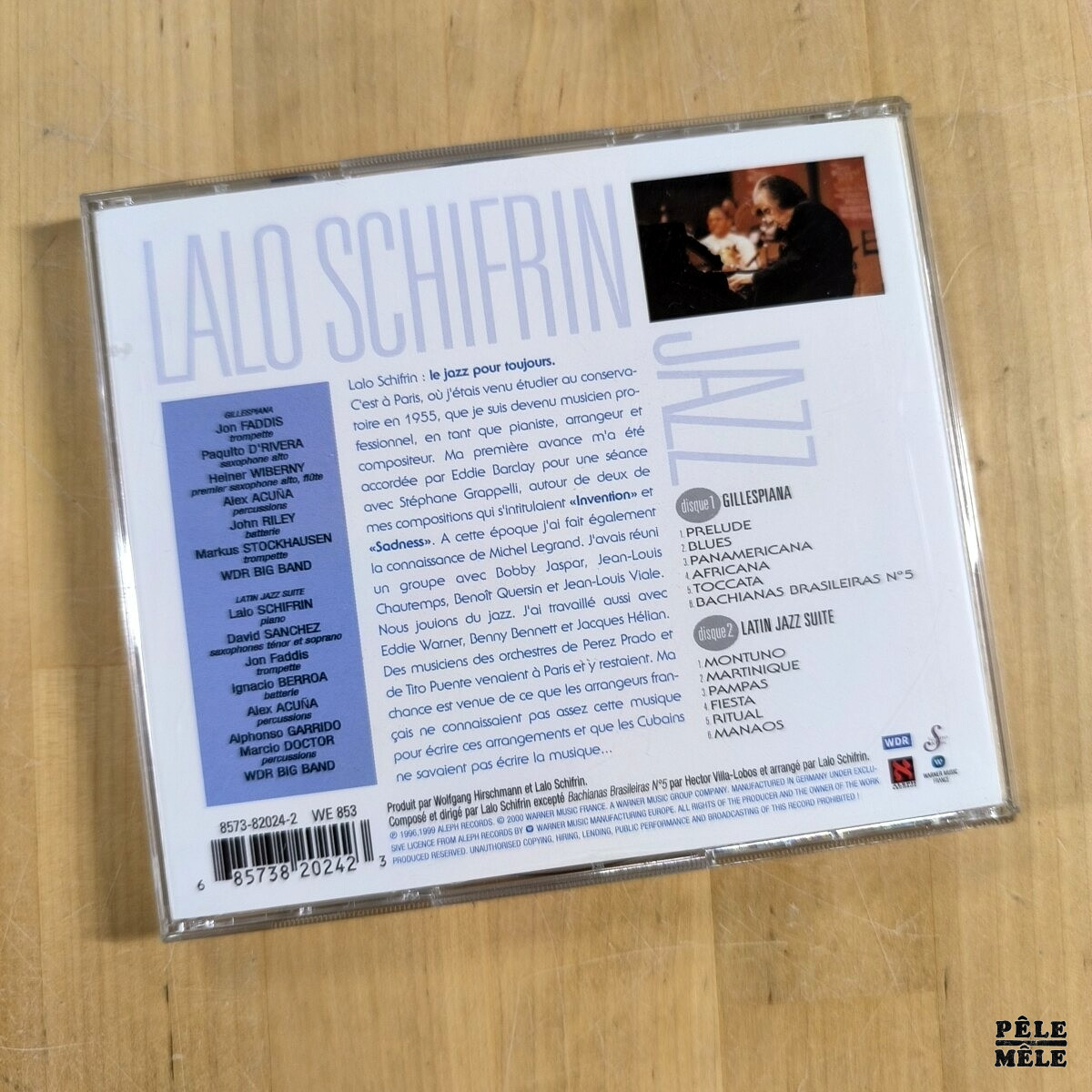 Lalo Schifrin "Jazz : Gillespiana - Latin Jazz Suite" (WARNER, 2000 ...