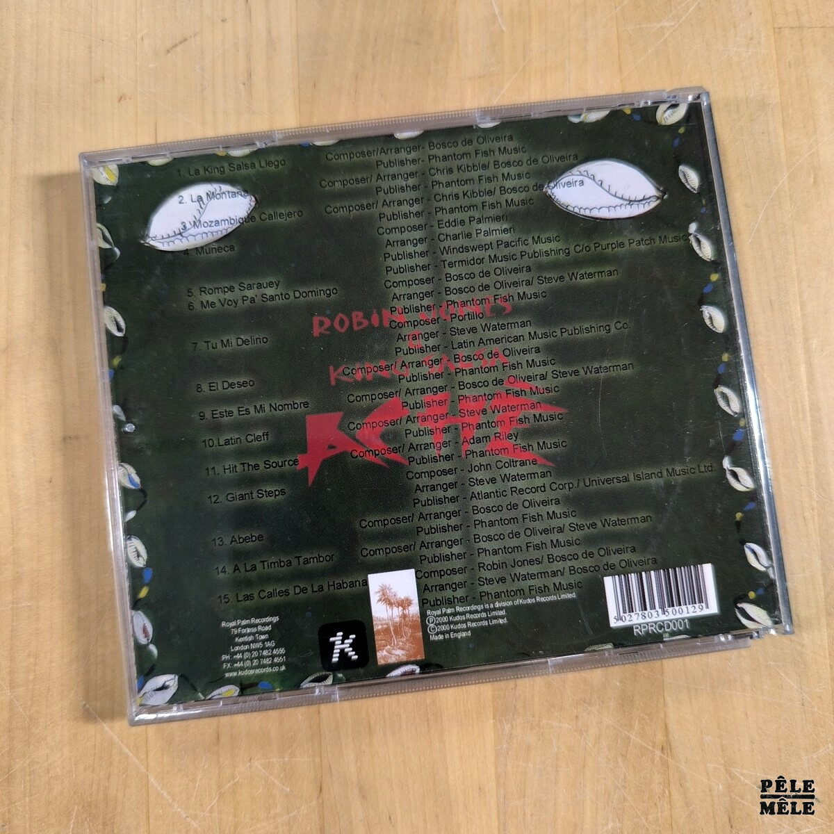 Robin Jones & King Salsa "Ache" (ROYAL PALM, 2000) - Pêle-Mêle Online