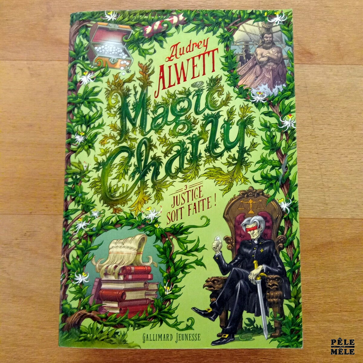 Trilogie "Magic Charly" - Audrey Alwett (Gallimard jeunesse) - Pêle-Mêle Online