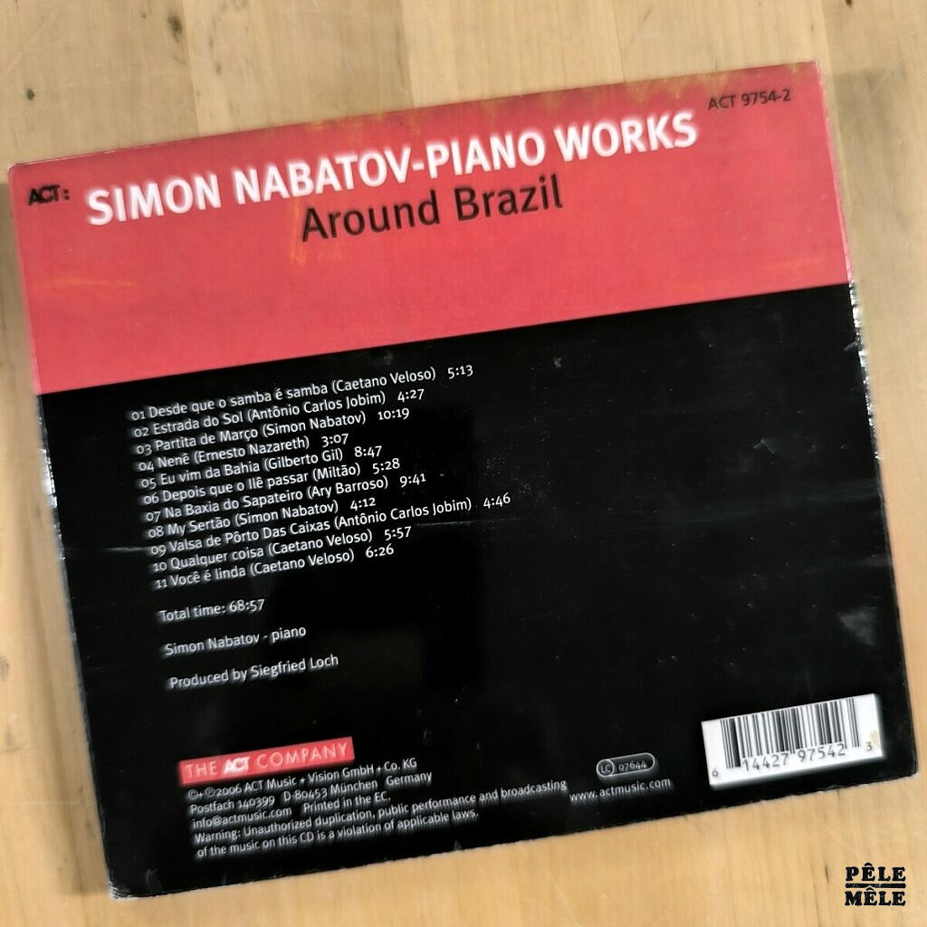Simon Nabatov "Piano Works V : Around Brazil" (ACT, 2006) - Pêle-Mêle ...
